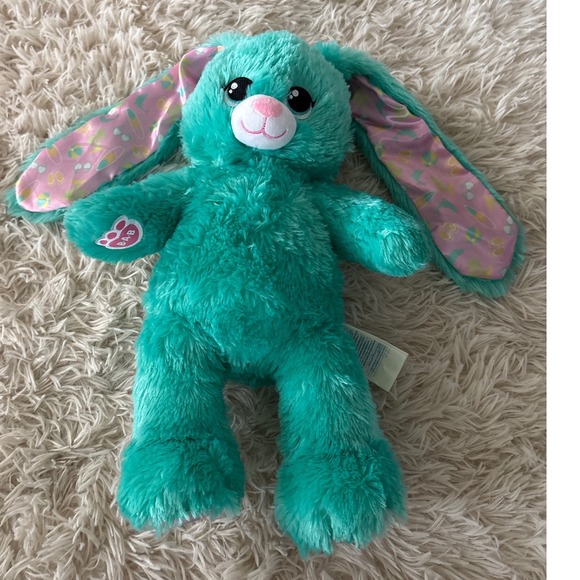 Build-A-Bear | Toys | Build A Bear Workshop Teal Bunny Rabbit Plush ...